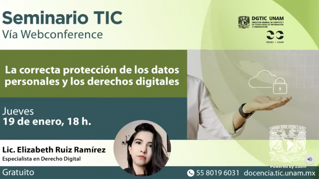 ¿Cómo podemos proteger nuestros datos personales? - Portal TIC UNAM